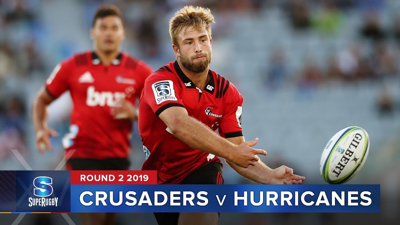 Crusaders v Hurricanes | Super Rugby 2019 Rd 2 Highlights - YouTube