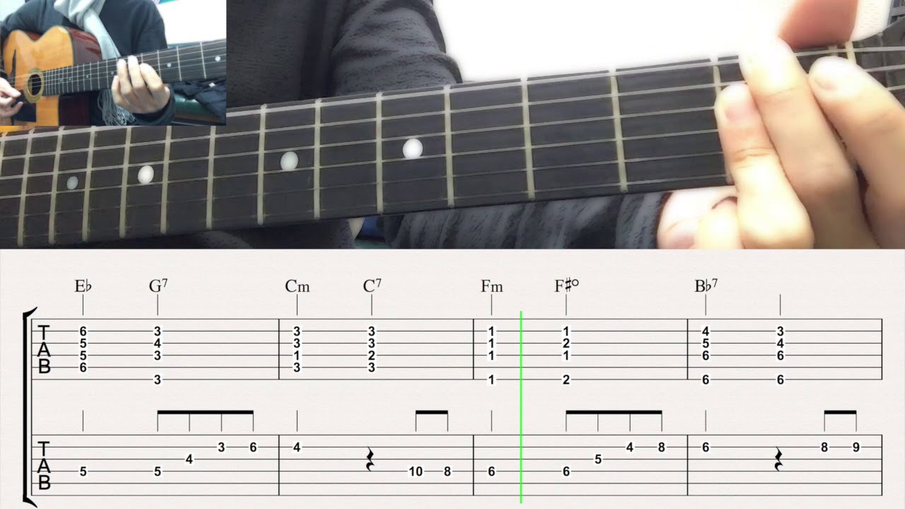 Hymne a L'amour (사랑의 찬가) - Edith Piaf | Gypsy Jazz Guitar Tabs - YouTube