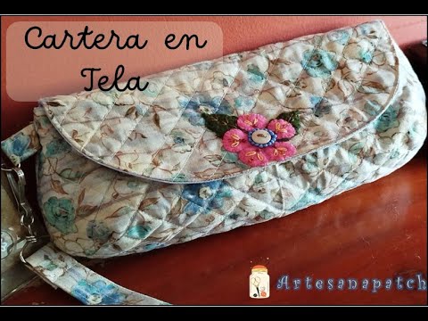 Cómo hacer una Cartera en Tela, rápida, fácil y muy útil Haga y Venda ...