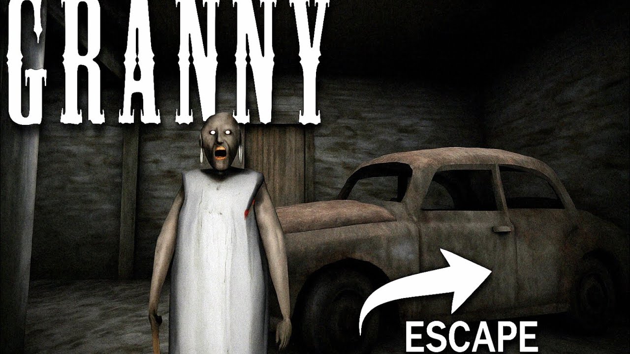 GRANNY Car Escape Challenge! | Horror Garage Exit Gone Wrong - YouTube