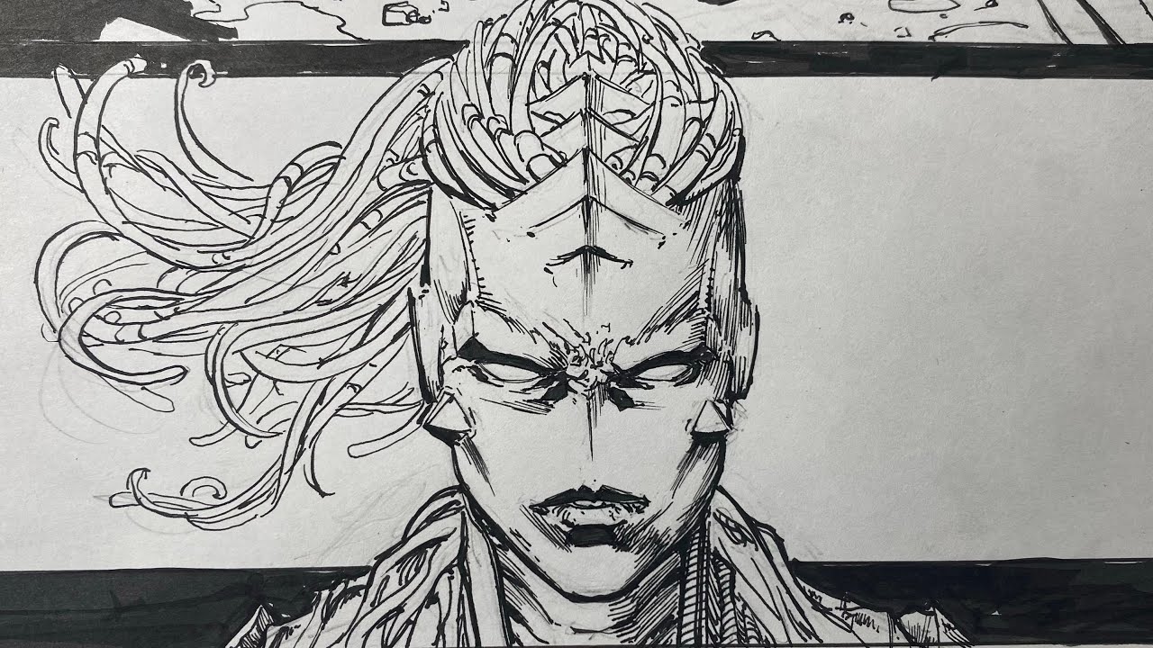 Drawing "The Exiled" W/ Eskivo Ep 10 - YouTube