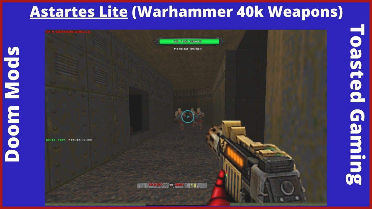 Doom Mods = Astartes Lite (Warhammer 40k Weapons) - YouTube