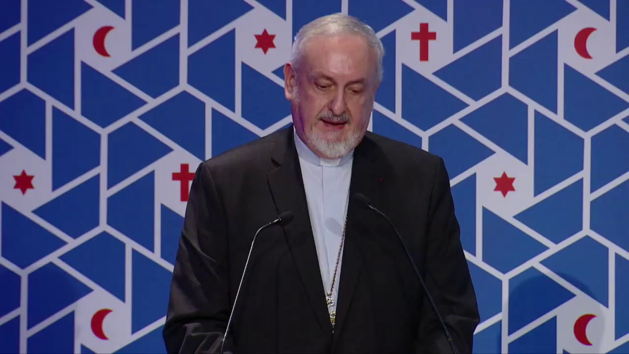 Mgr Emmanuel Adamakis, président de l'Assemblée des évêques orthodoxes ...