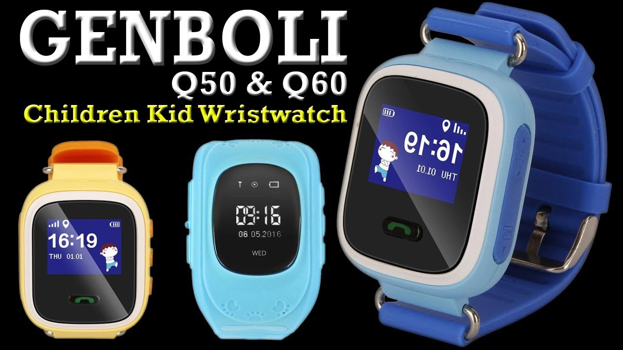 Q50 & Q60 Special kids Anti-Lost Smartwatch for iOS Android - YouTube