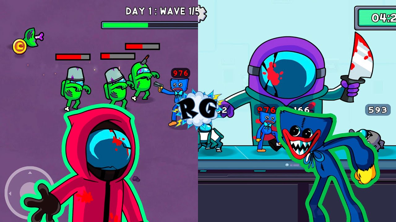 Amongus: Impostor Survivor - Zombie Attack and Race to escape - Squid ...