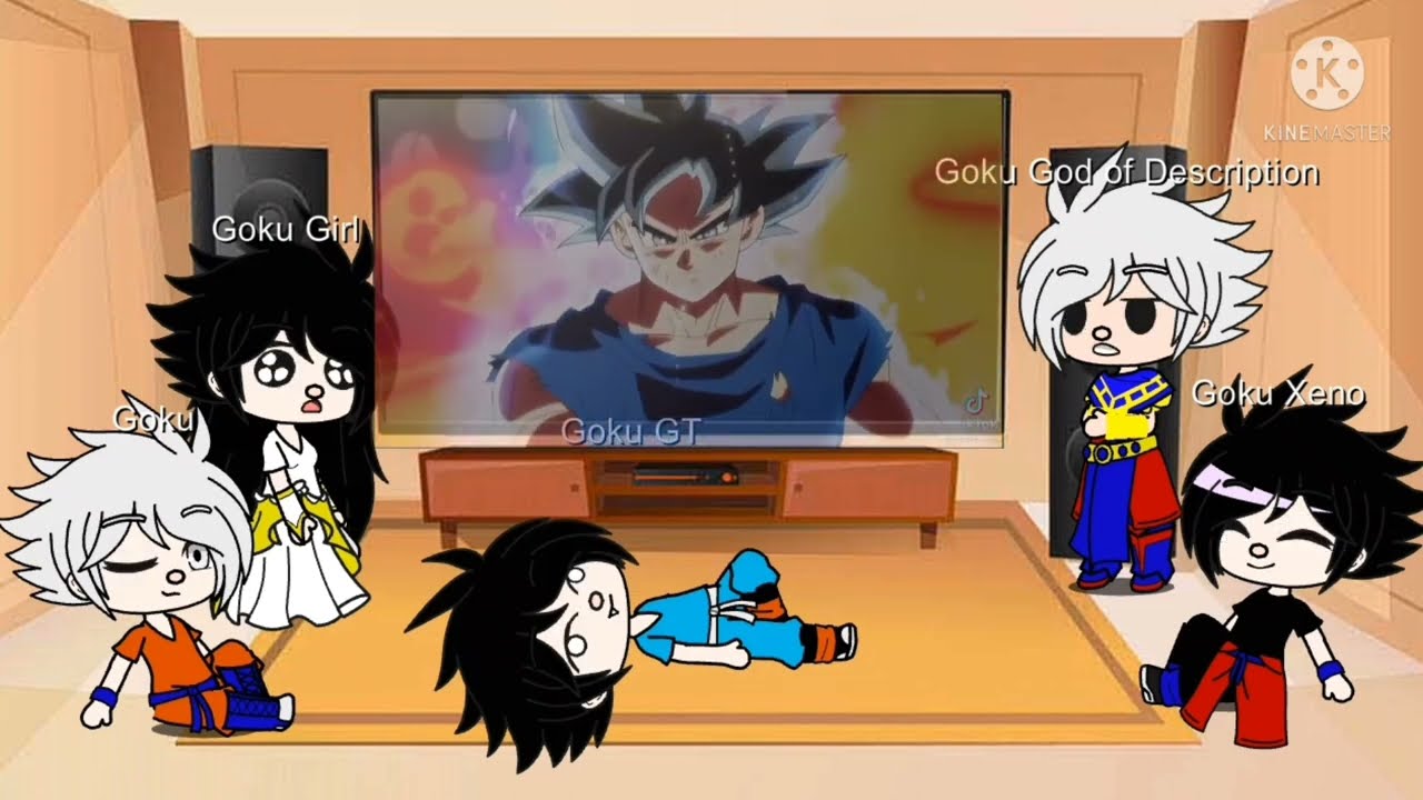 Goku Reaction To Goku - YouTube