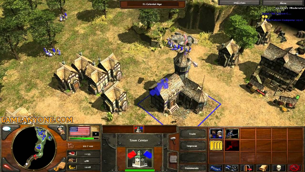 Lets Play Age Of Empires 3 Act 3 Scenario 1 Race For The Rails