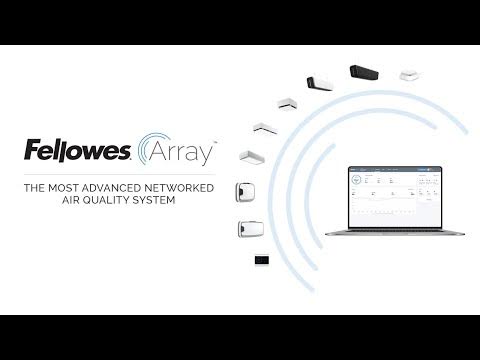 Fellowes Array™, The Advanced Networked Air Quality System - YouTube