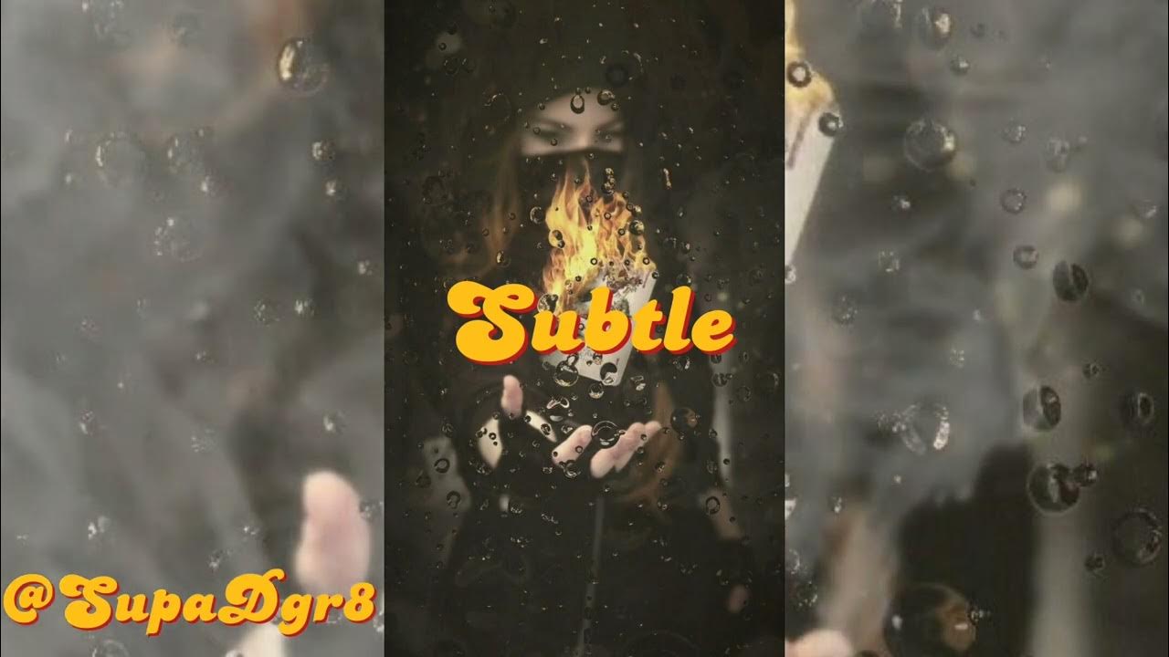 Vybz Kartel x Skillibeng Dancehall riddim Instrumental - Subtle - YouTube