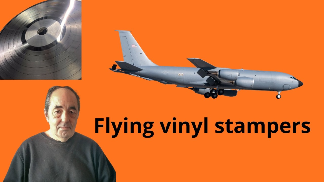 Flying VINYL stampers. Foreign albums with UK or US metal parts - YouTube