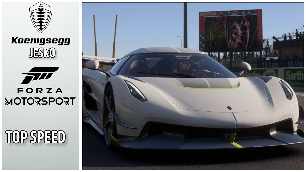 Forza Motorsport- Koenigsegg Jesko Top Speed #forzamotorsport #forza ...