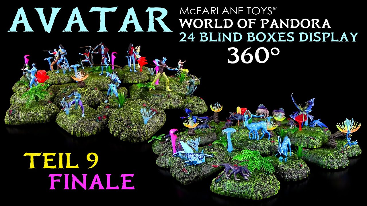 McFarlane ™ Avatar ™ World Of Pandora - alle Minifiguren komplett 360 ...