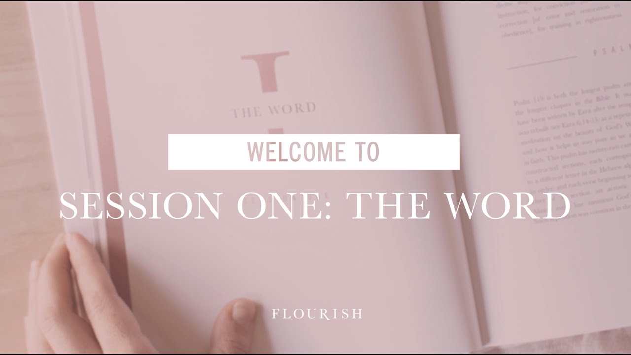 Welcome to Session One: The Word - YouTube