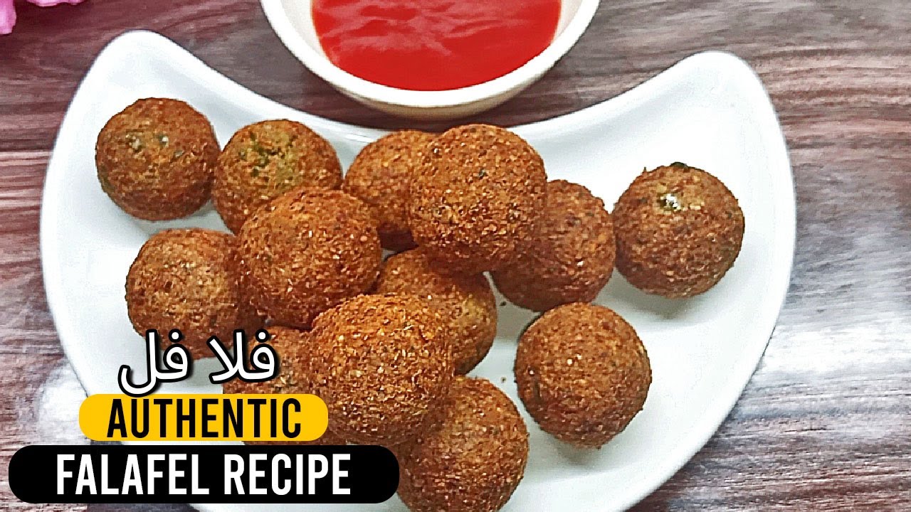 Palestinian Falafel Recipe | Falafel Lebanese | Falafel Indian - YouTube