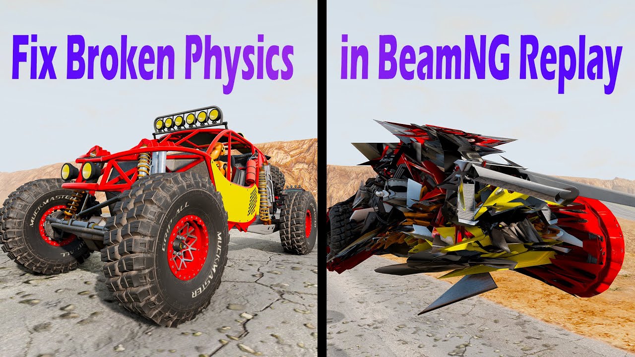 💯 How to Fix the Corrupted Vehicle Physics in BeamNG.drive Replays: A ...