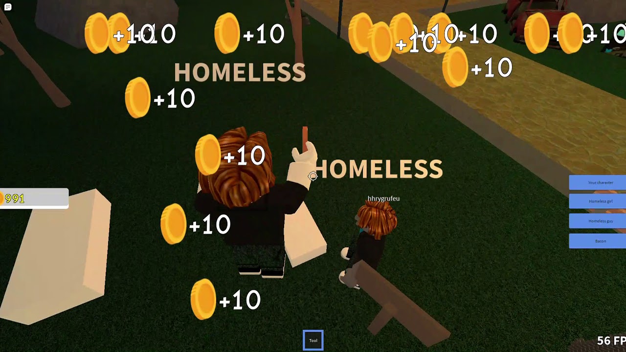 ROBLOX homeless man in russia simulator - YouTube