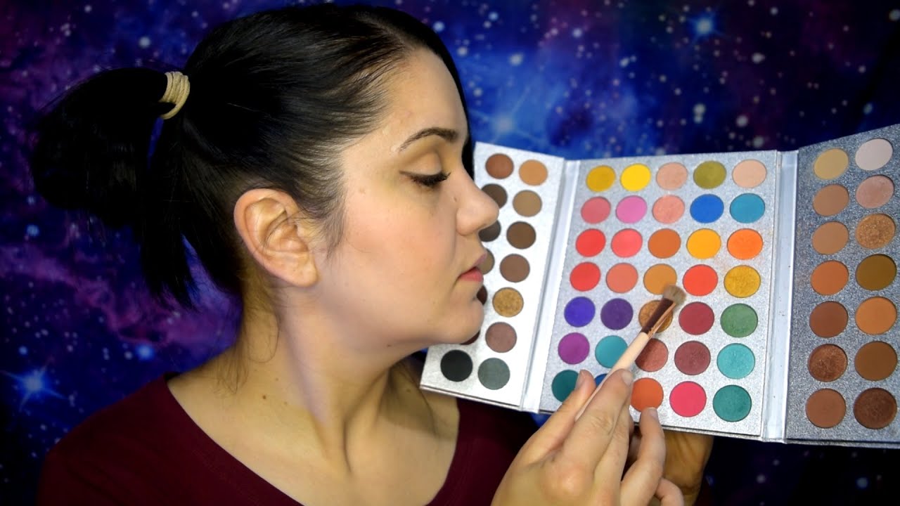 ASMR Doing Your Makeup For Holiday Party - YouTube