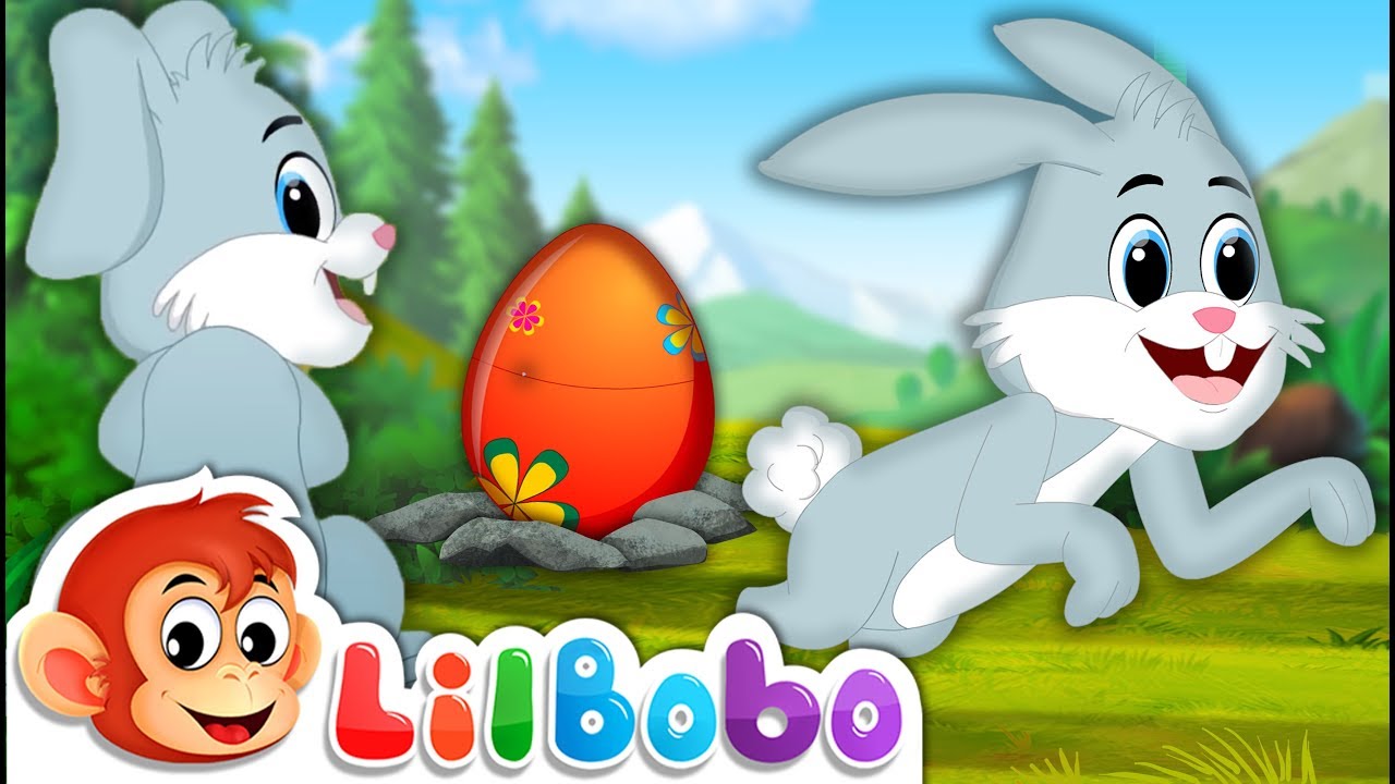 Easter Bunny Song - Little BoBo Nursery Rhymes | Flickbox Kids Songs ...
