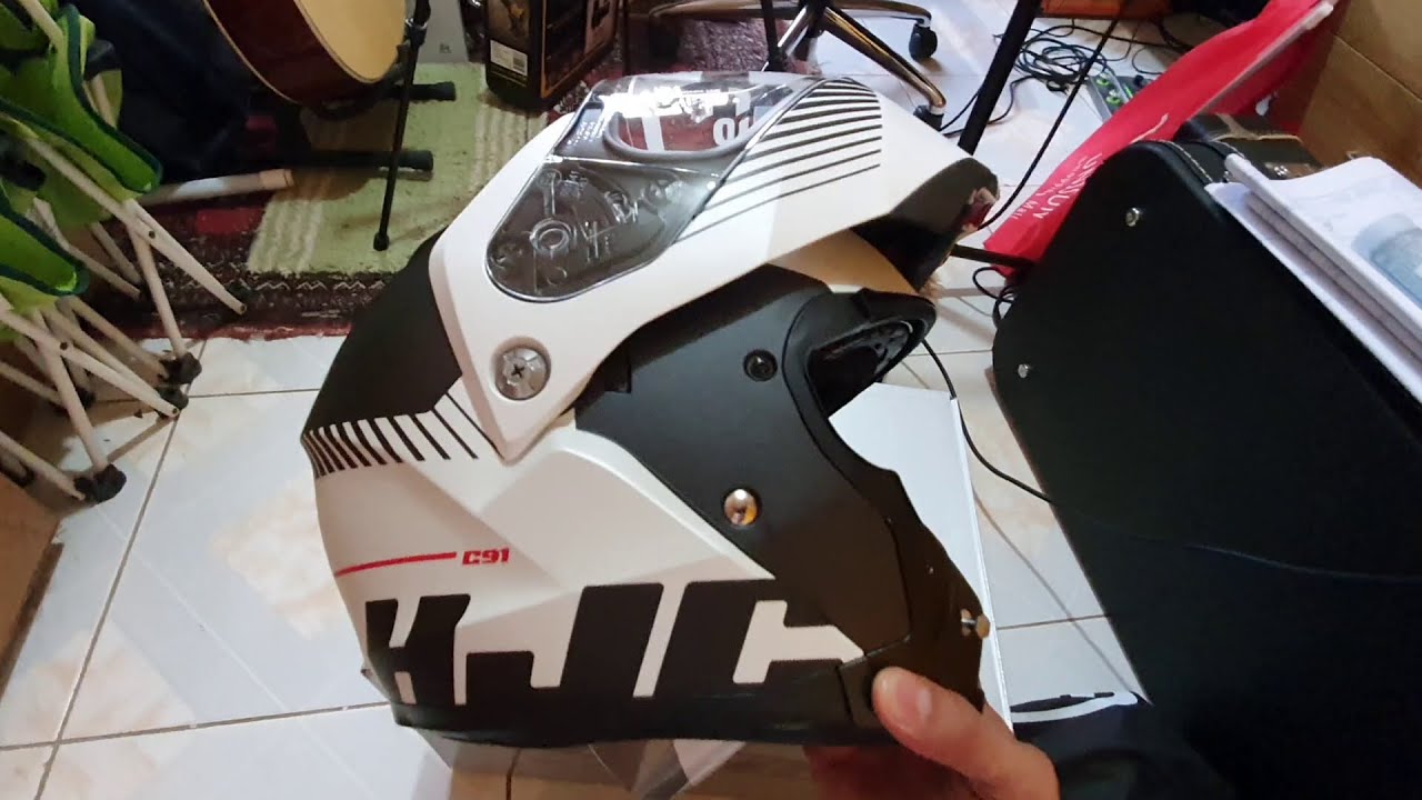 HJC C91 Modular Helmet UNBOXING - YouTube