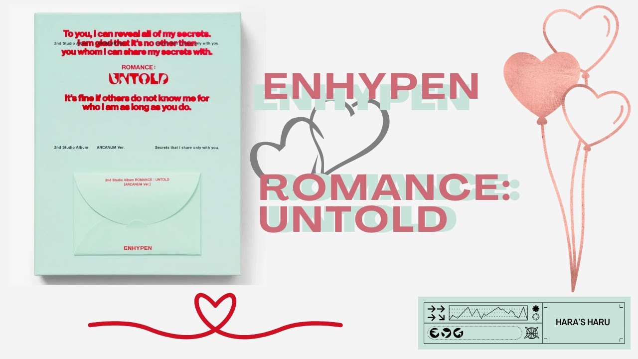 [Album Unboxing] ENHYPEN’s Romance: Untold - YouTube