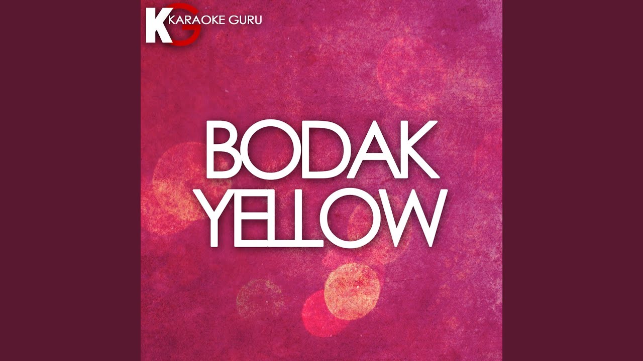 Bodak Yellow (Originally Performed by Cardi B) - YouTube
