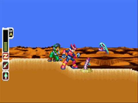 Mega Man Zero Cyber-Elf walkthrough: Find the shuttle - YouTube
