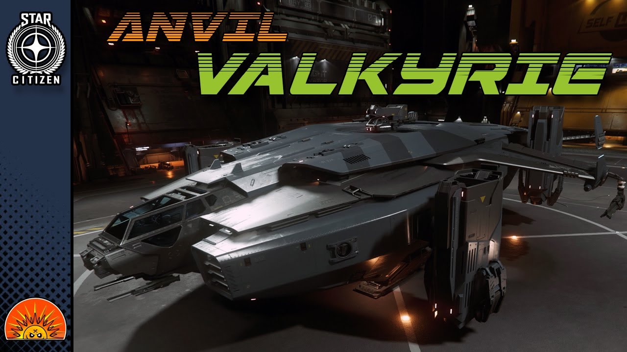 Star Citizen: Anvil Valkyrie - YouTube