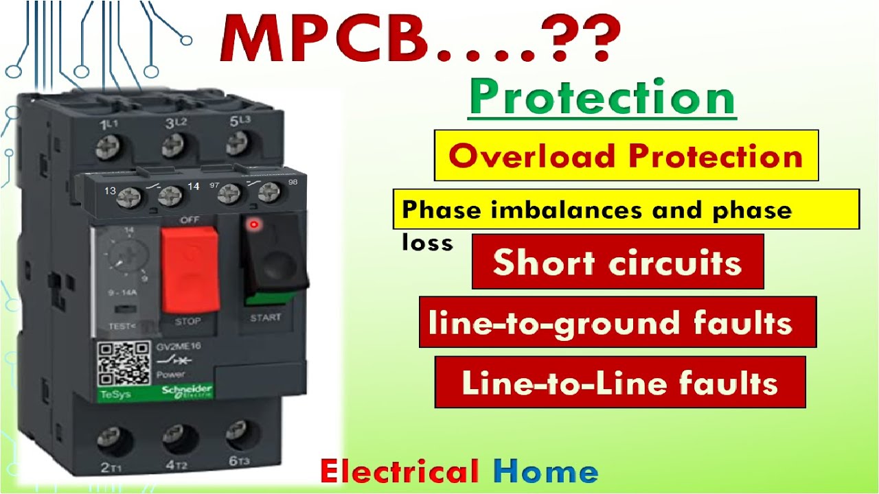 MPCB | Protection of MPCB | Testing of MPCB | MPCB Setting - YouTube