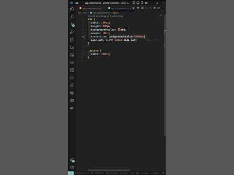 CSS Multiple transitions #angular #leelawebdev - Angular16 - YouTube