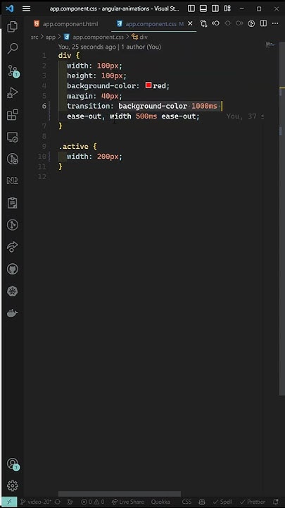 Css Multiple Transitions Angular Leelawebdev Angular16 Youtube 5437