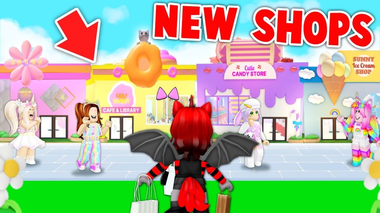 ⭐NEW⭐ MINI MALL🛍️ in Adopt Me! | Roblox - YouTube