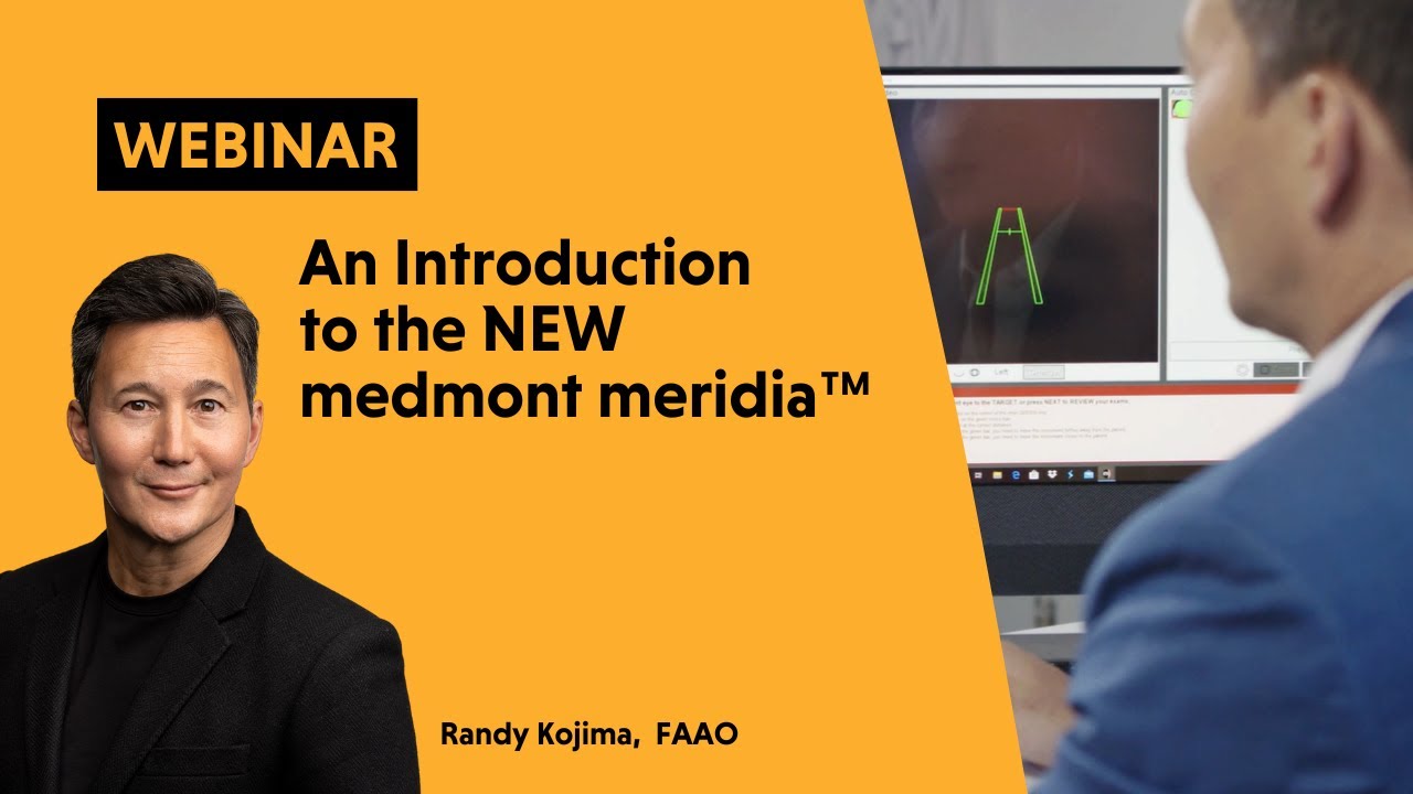 Webinar | An introduction to the NEW medmont meridia™ Advanced ...