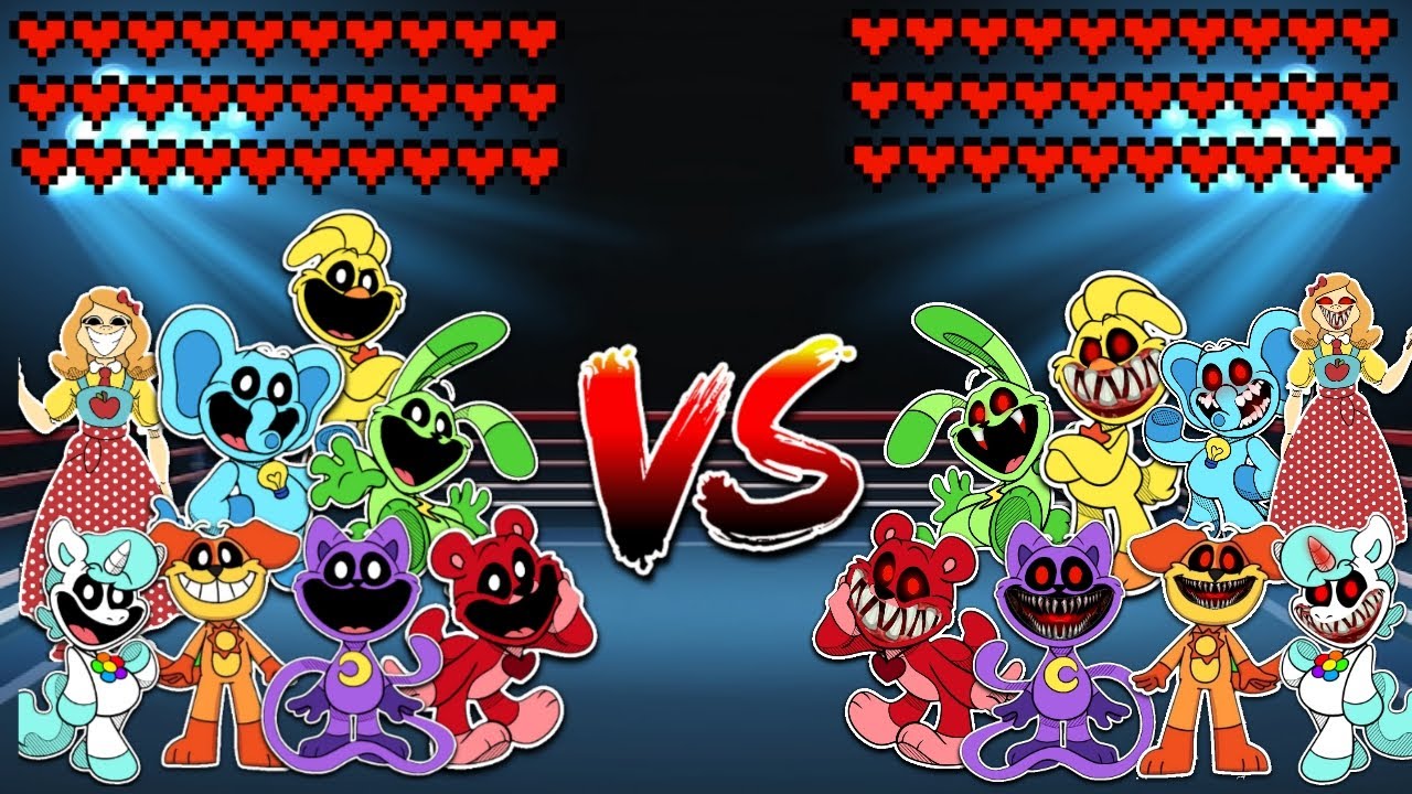 10 Poppy Playtime Characters vs 10 Evil Poppy Playtime Characters! Meme ...