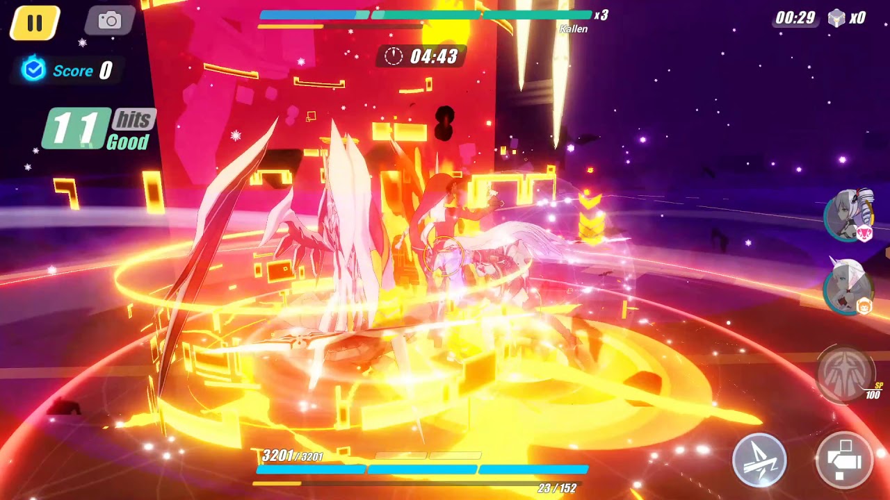 Honkai Impact 3 Boss Fight - Armada Kallen - YouTube