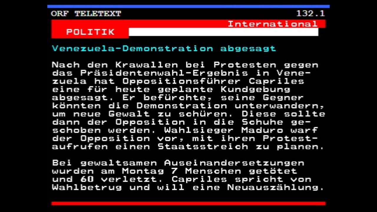Zdftext Teletext