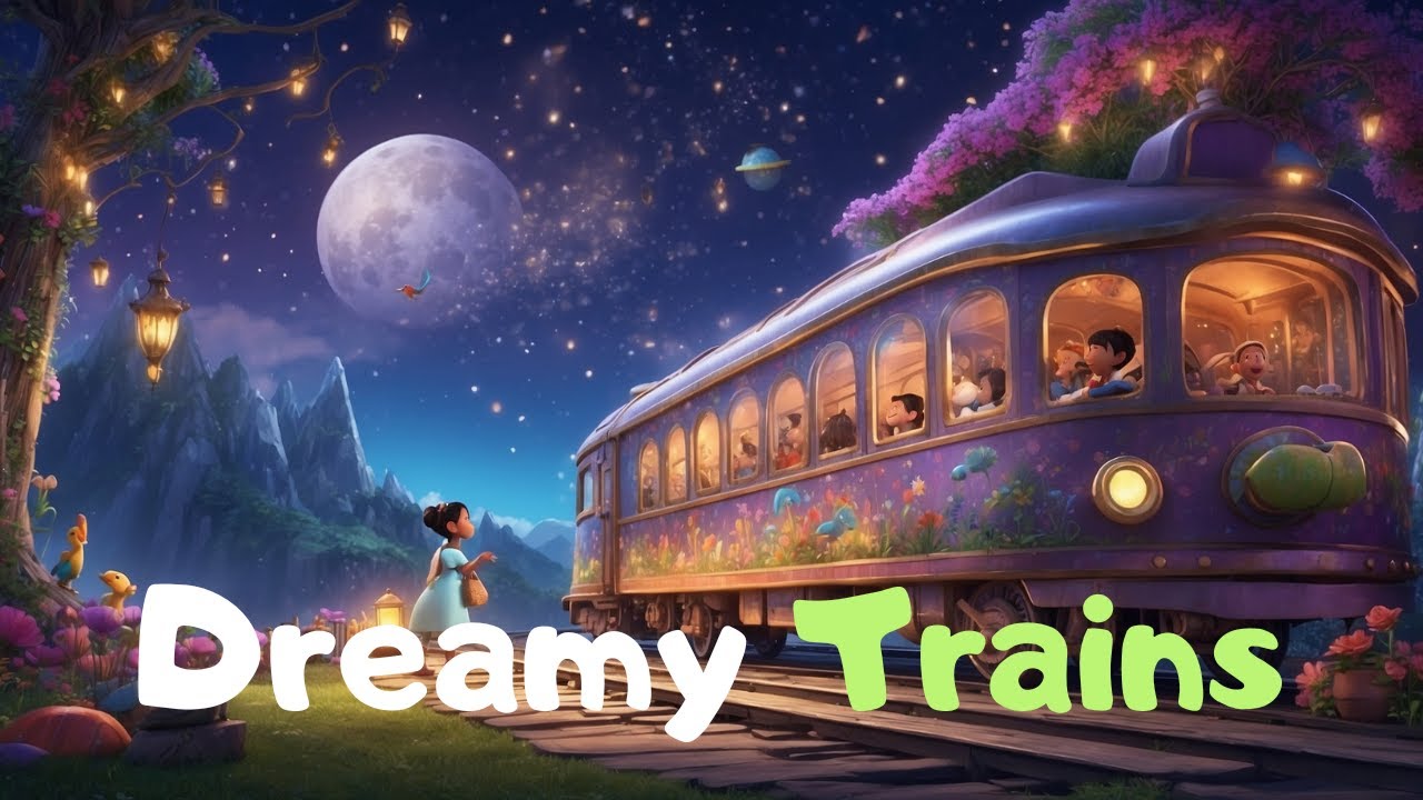 Time-Traveling Dream Train 🚂 | Bedtime Story for Kids and Toddlers ...