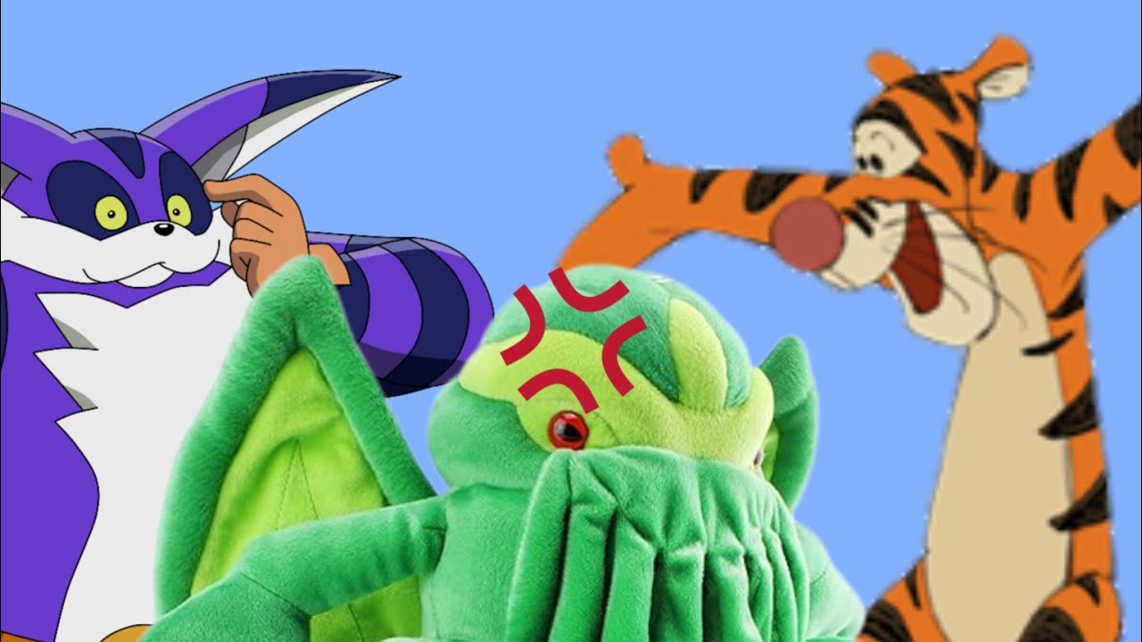 big the cat meets tigger - YouTube
