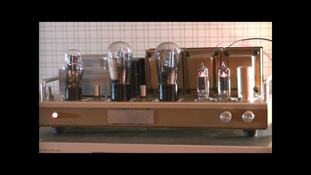 71A single-ended power amplifier-2 - YouTube