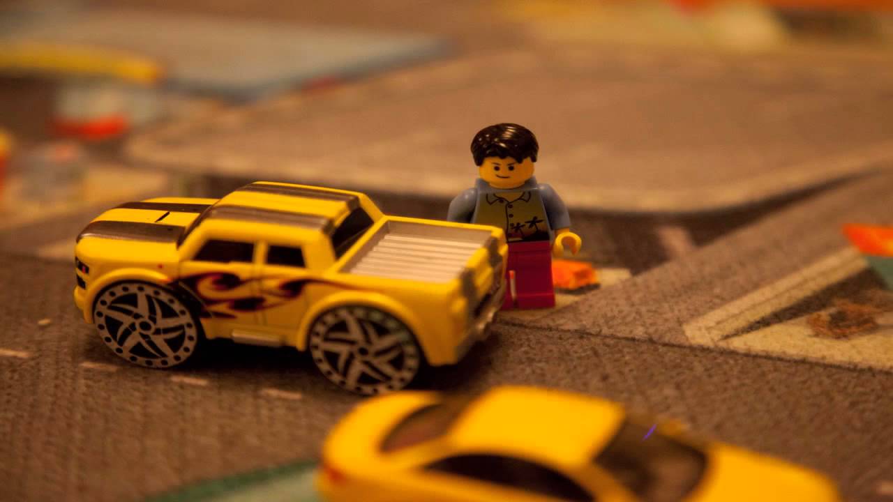 Lego Pedestrian Crossing. Short road story. Stop motion. - YouTube