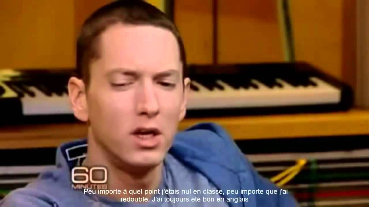 Interview de Eminem dans 60 minutes traduction fr - YouTube