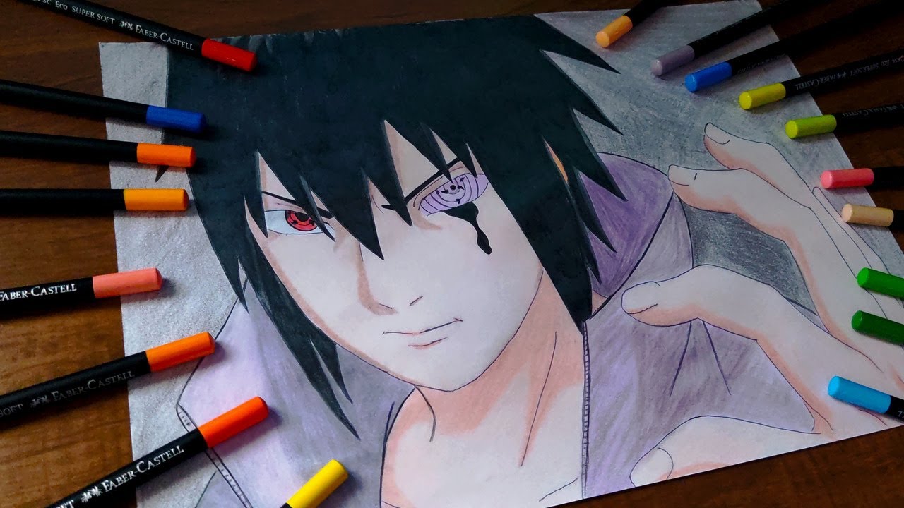 Drawing - Uchiha Sasuke Rinnegan | Naruto Shippuden - YouTube