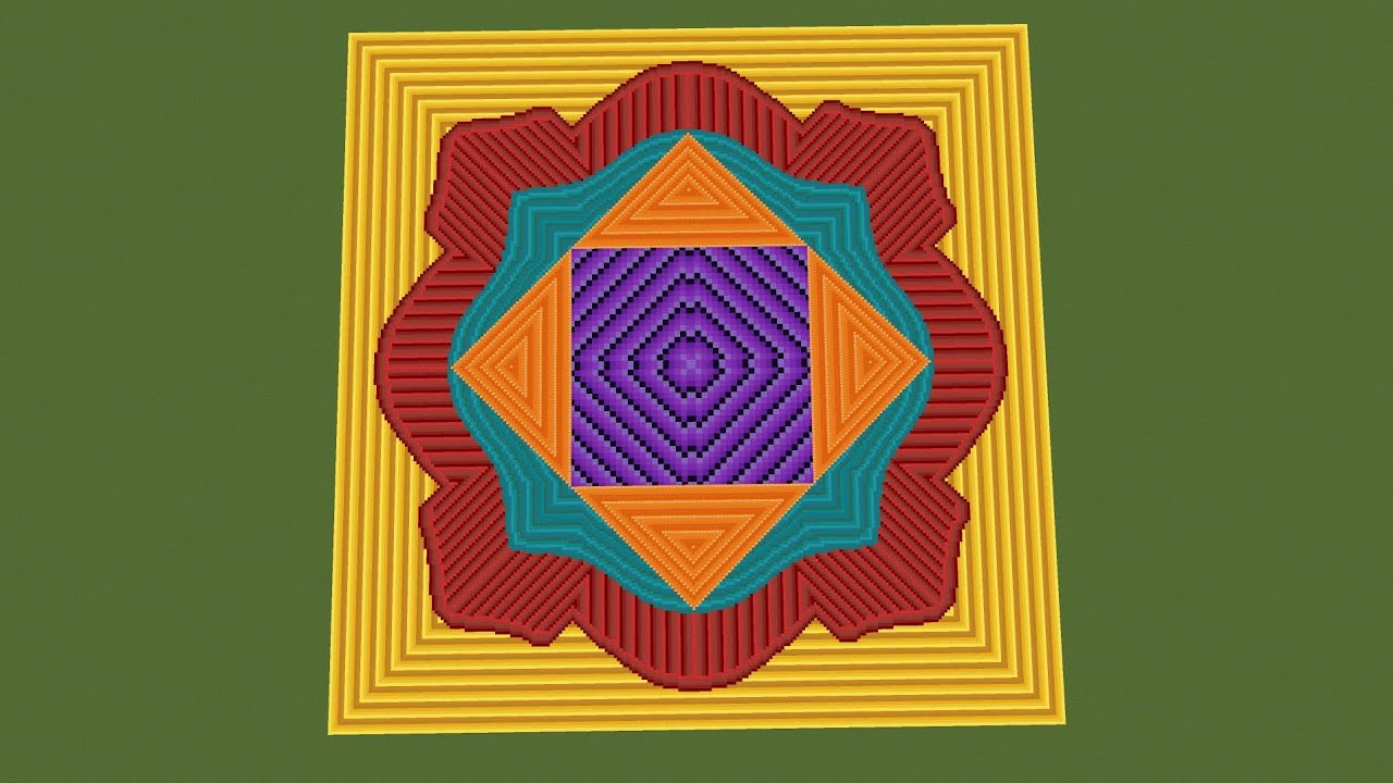 Minecraft Mandala - YouTube