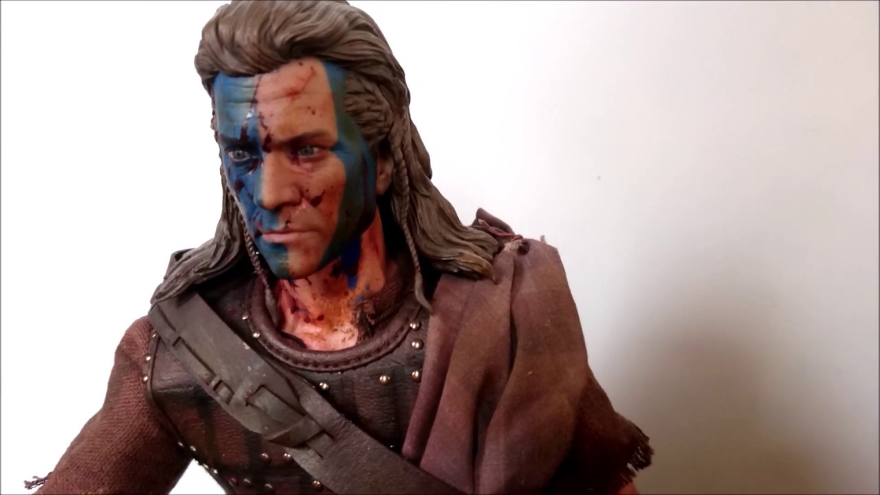 1/6 braveheart figure,bloody Version,Mel gibson figure,kaustic Plastik ...