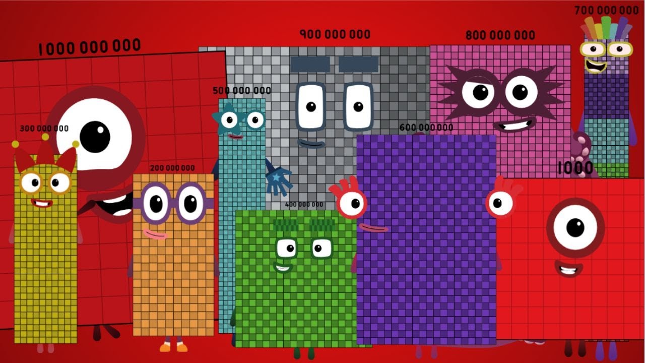 NEW NUMBERBLOCKS BAND FULL EPISODES 100 To 1 000 000 000 But NORMAL NEW NUMBERBLOCKS BAND FULL EPISODES 100 To 1 000 000 000 But NORMAL