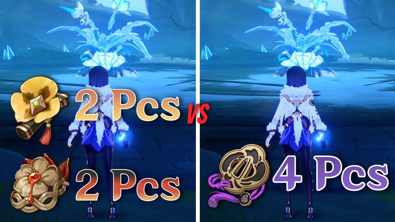 Which One is The Best Artifact? For Main DPS Yelan 2 Pcs HoD and ToTM ...