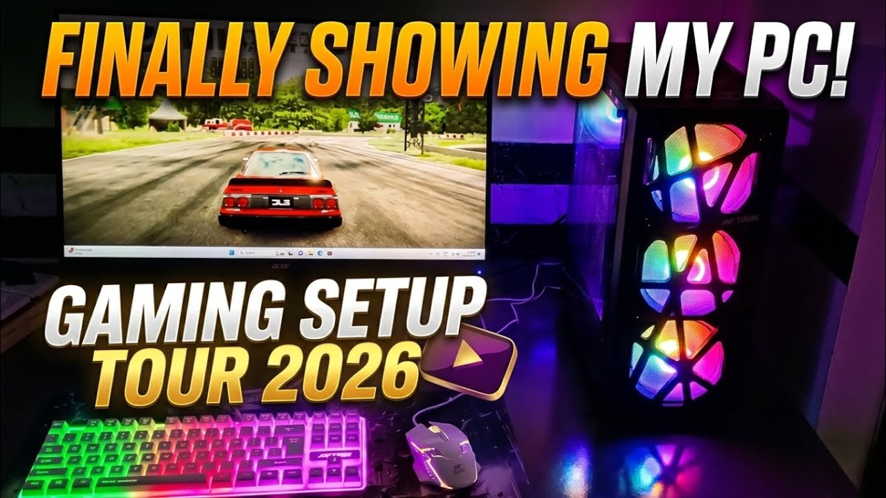 MY NEW GAMING PC SETUP TOUR WITH LOW BUDGET |🔥#setuptour - YouTube