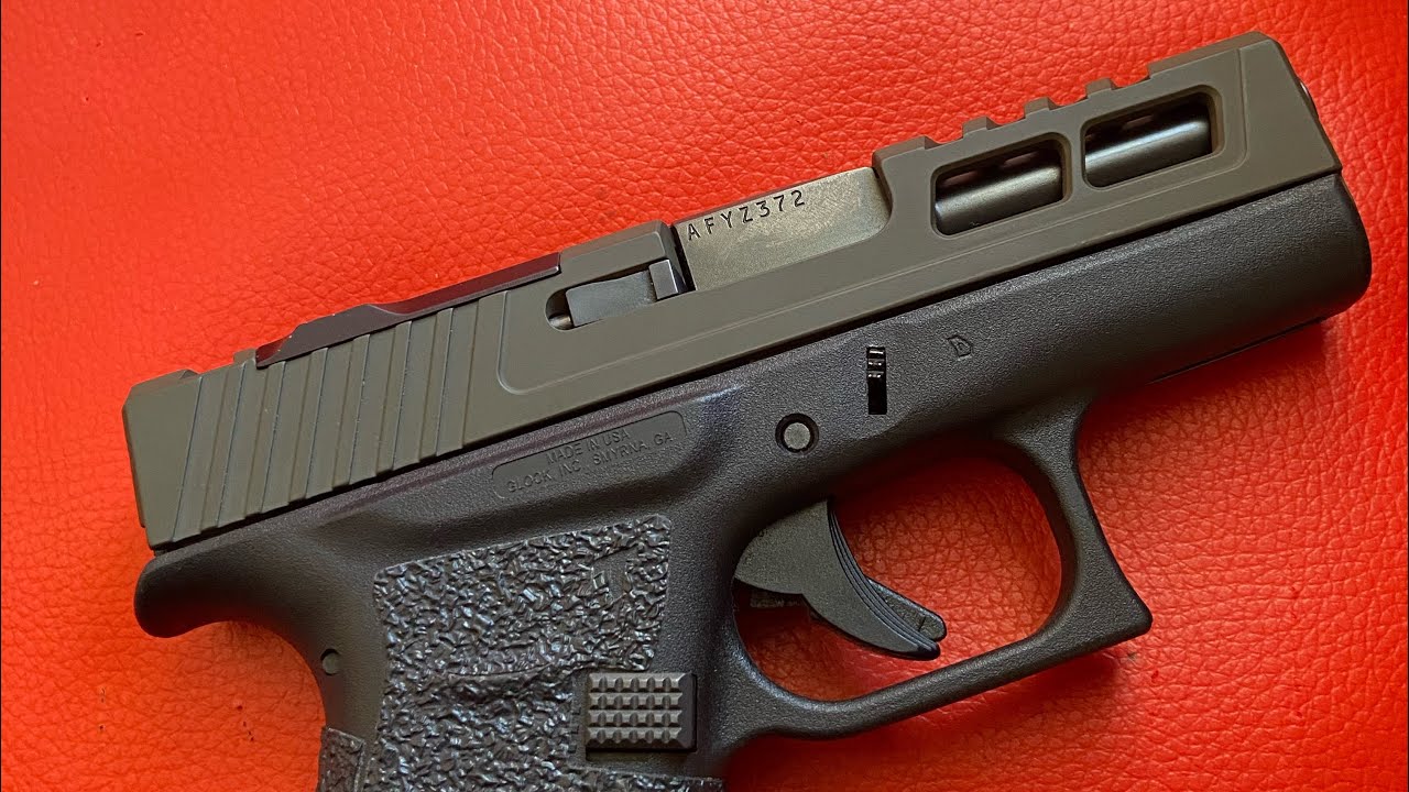 Zaffiri precision Glock 43 slide Glock 43 build part 1 - YouTube