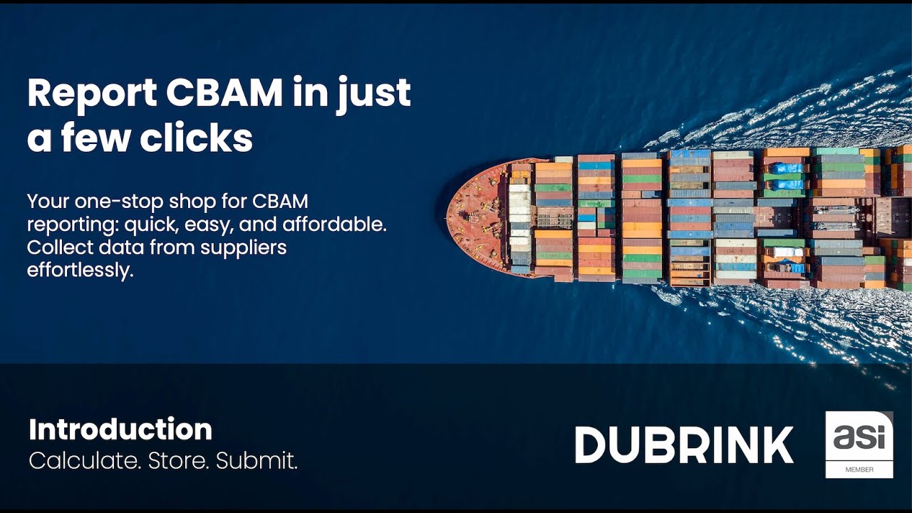 CBAM Reporting in 5 simple steps - YouTube
