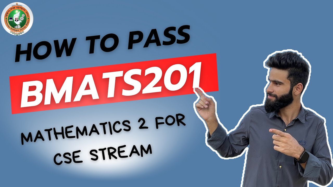 BMATS201 VTU PASSING PACKAGE 🔥 - YouTube