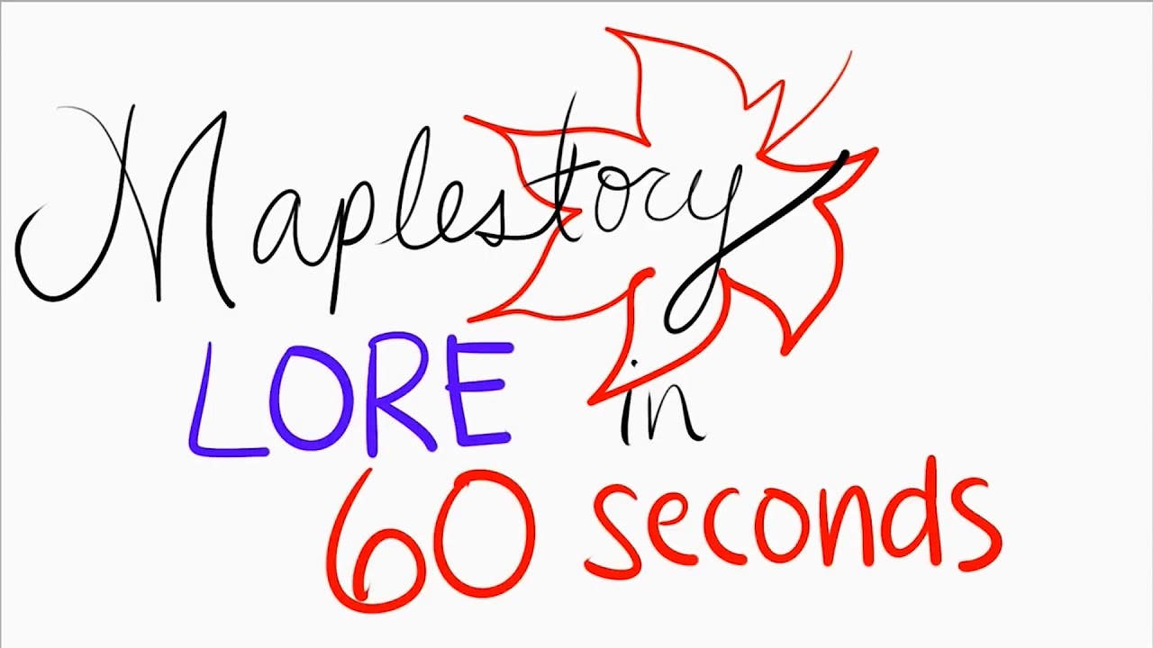 MapleStory Lore in 60 Seconds - YouTube